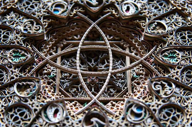 3D Laser Cut Paper Art by Eric Standley - TwistedSifter