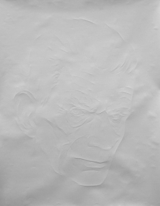Artworks Made from a Creased Sheet of Paper - TwistedSifter