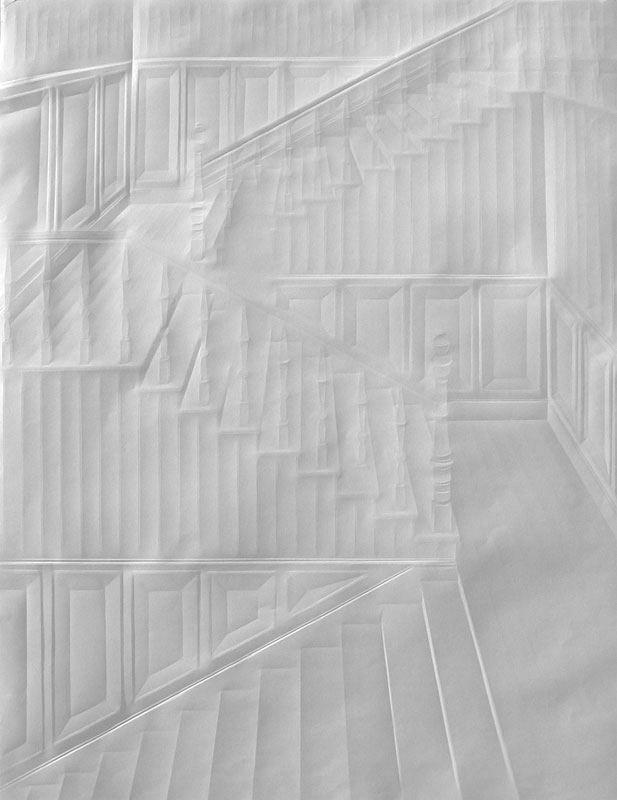 Artworks Made from a Creased Sheet of Paper - TwistedSifter