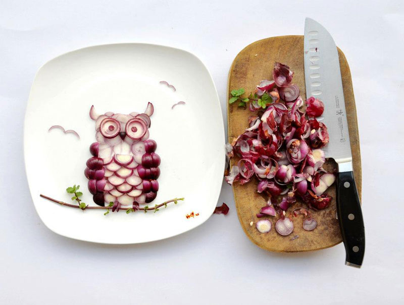 Creative Food Art Portraits by Hong Yi » TwistedSifter