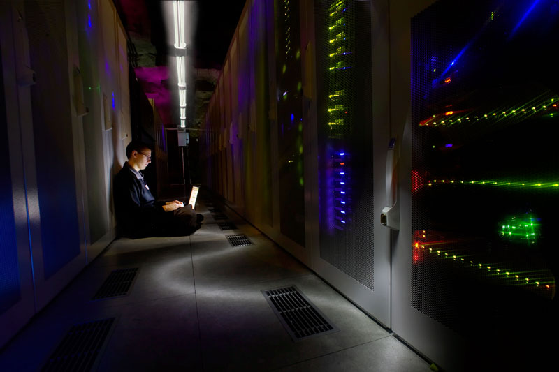 The Data Center Inside a Cold War Nuclear Bunker - TwistedSifter
