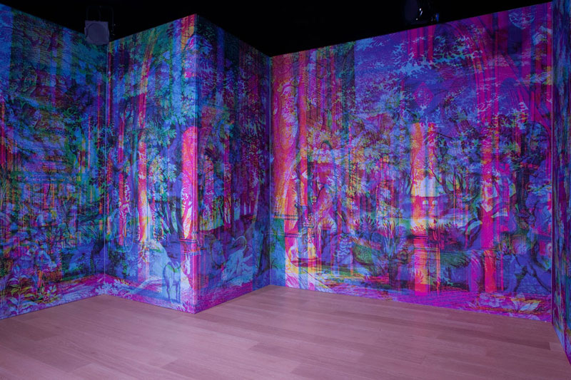 RGB Murals that Transform under Different Colored Lights » TwistedSifter