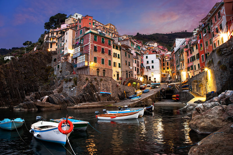 Picture of the Day: Sunrise in the Cinque Terre » TwistedSifter