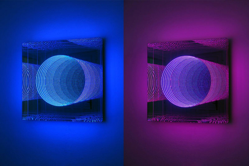 Infinite Artworks Made with Plexiglas, Mirrors and LEDs » TwistedSifter
