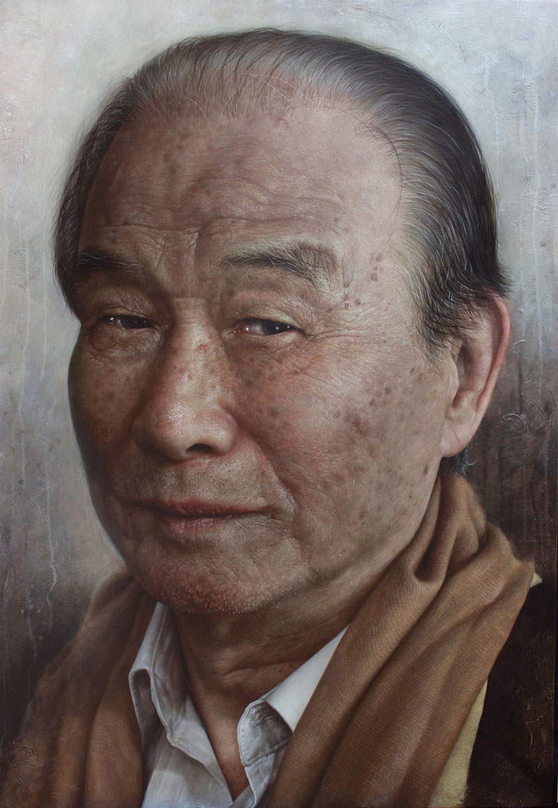 Hyperrealistic Portraits Using Acrylic Paint » TwistedSifter