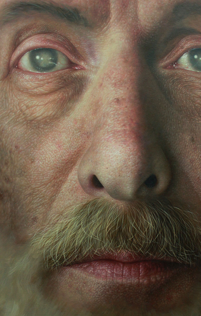 Hyperrealistic Portraits Using Acrylic Paint » TwistedSifter