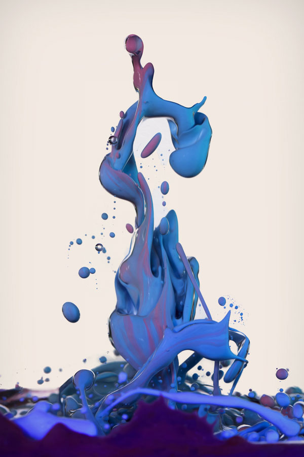 High-Speed Photographs of Paint Splashing into Water » TwistedSifter