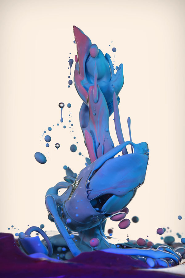 High-Speed Photographs of Paint Splashing into Water » TwistedSifter