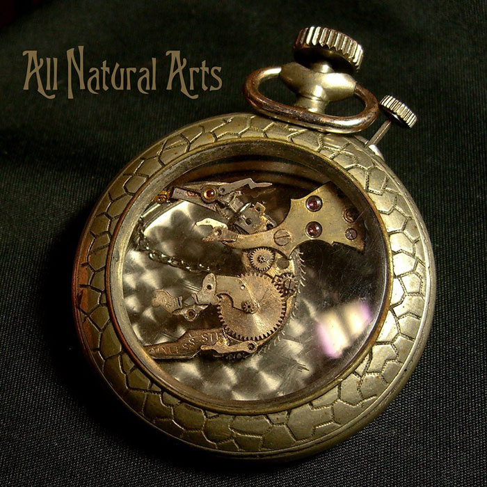 15 Sculptures Made from Old Watch Parts » TwistedSifter