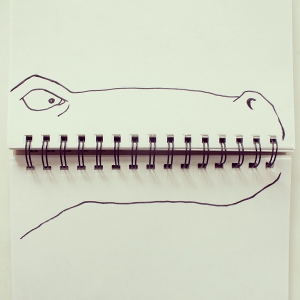 17 Playful Doodles that Incorporate Everyday Objects » TwistedSifter