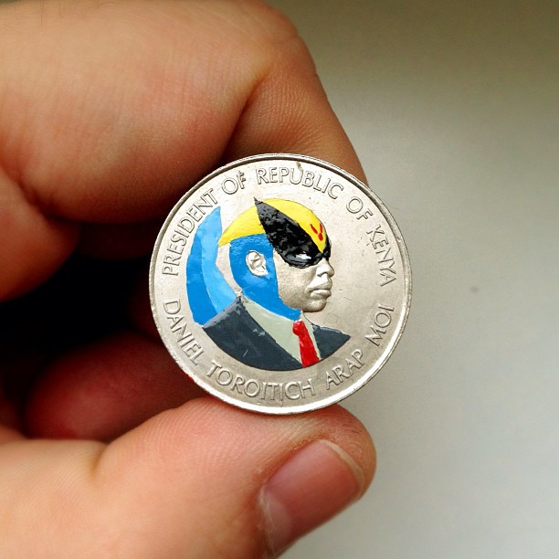 Pop Culture Portraits Painted onto Coins - TwistedSifter