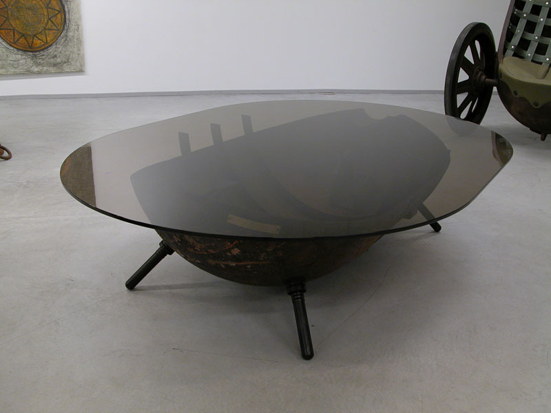 Old Sea Mines Repurposed Into Furniture - TwistedSifter