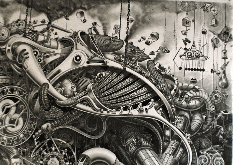 Samuel Gomez Draws a 90-Square-Foot Masterpiece » TwistedSifter