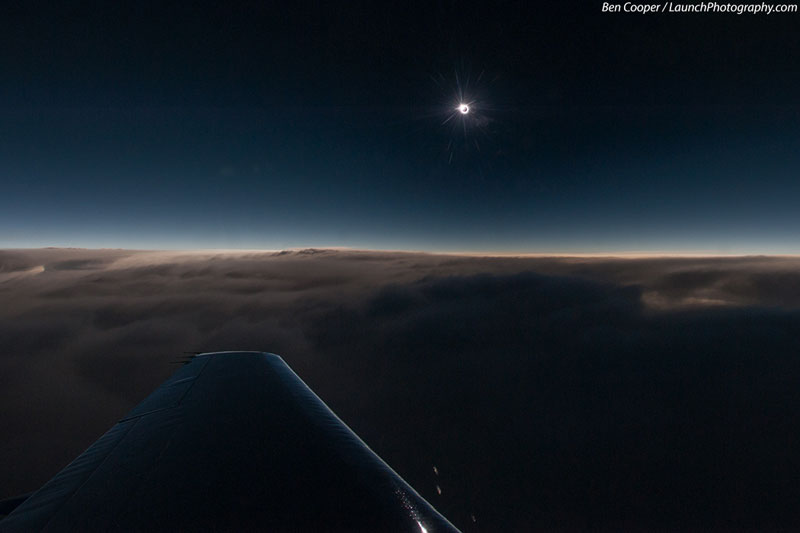Picture of the Day: Solar Eclipse at 44,000 ft » TwistedSifter