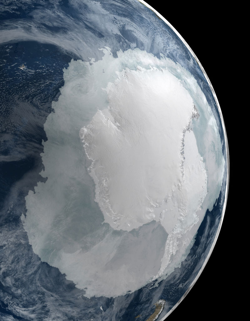 This Image Really Puts the Size of Antarctica Into Perspective ...