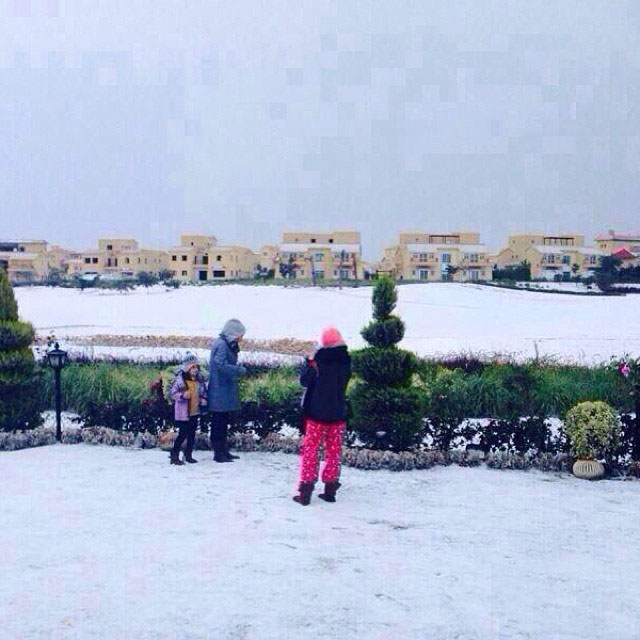 Snow Falls in Cairo for the First Time in 112 Years » TwistedSifter