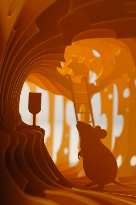 Artist Designs Books That Fan Out Into 360 Degree Stories » TwistedSifter