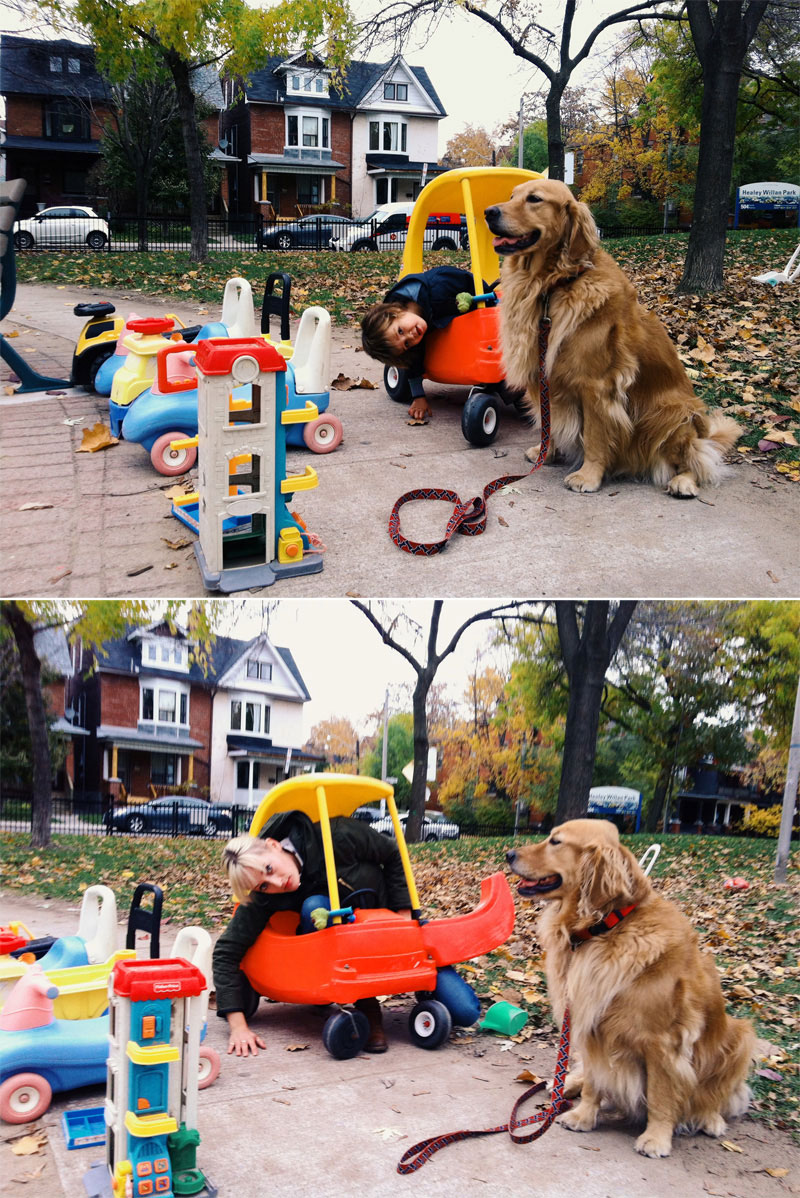 Toddler Directs Nanny in a Photo Shoot for the Ages » TwistedSifter