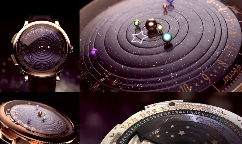 This Astronomical Watch Shows Our Solar System Orbiting the Sun ...