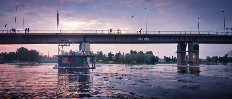 This DIY Sauna Raft is All Kinds of Awesome » TwistedSifter