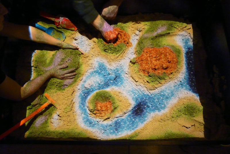 This Futuristic Sandbox Lets You Build Erupting Volcanoes and Flowing ...