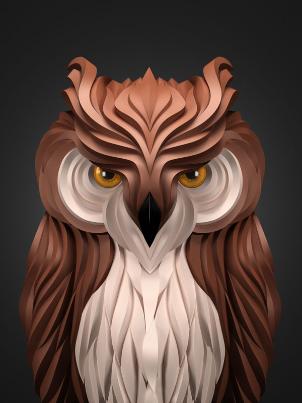 Geometric Predators by Maxim Shkret - TwistedSifter