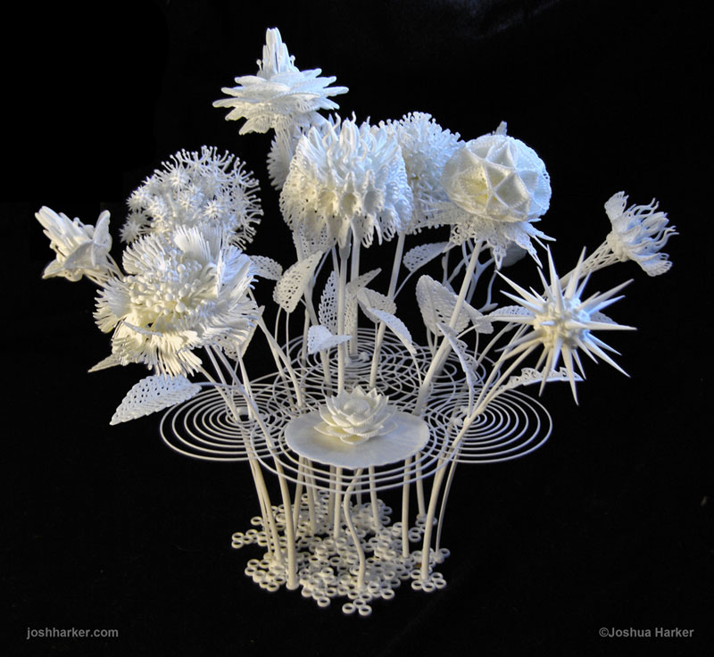 This 3D Printed Flower Bouquet is Incredible » TwistedSifter