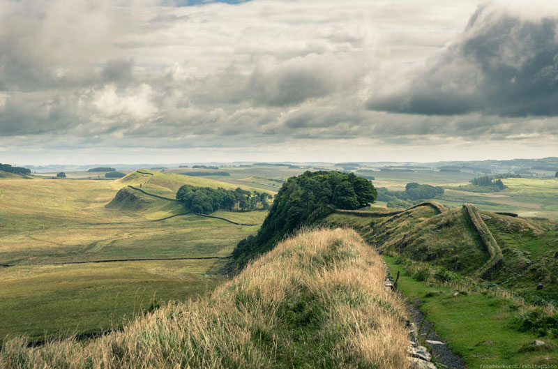 Picture of the Day: Hadrian’s Wall, England » TwistedSifter