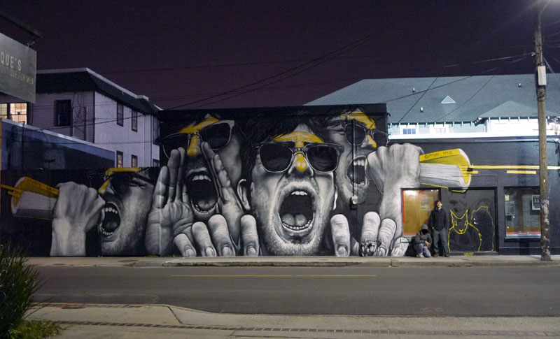 15 Hyperrealistic Street Art Portraits by MTO - TwistedSifter
