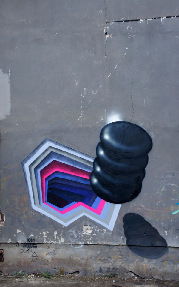 These Abstract Street Artworks Look Like Portals to Another Dimension ...