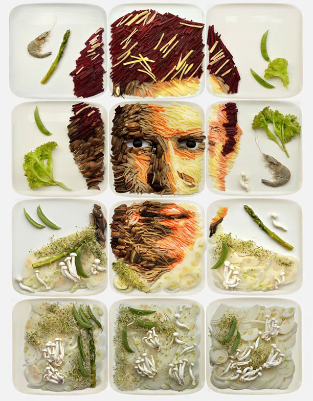 Painting with Food by Red Hong Yi - TwistedSifter