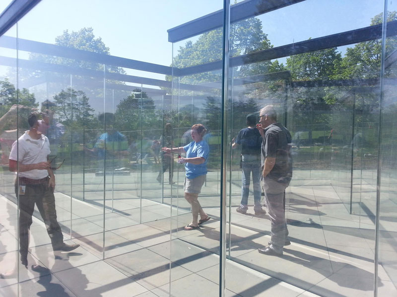 Robert Morris’s Interactive Glass Labyrinth » TwistedSifter