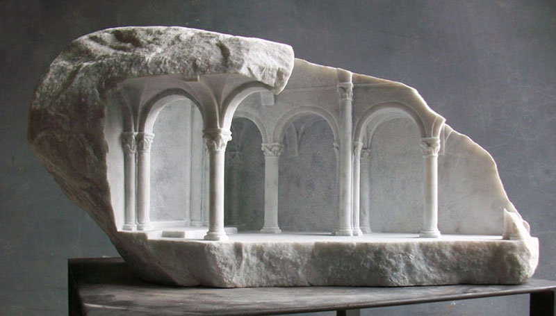 Miniature Columns and Pillars Carved Into Marble » TwistedSifter