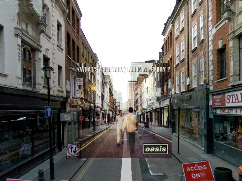 Famous Album Covers Superimposed onto their Actual Locations ...