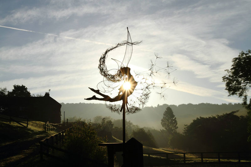 Ethereal Wire Fairy Sculptures by Robin Wight - TwistedSifter