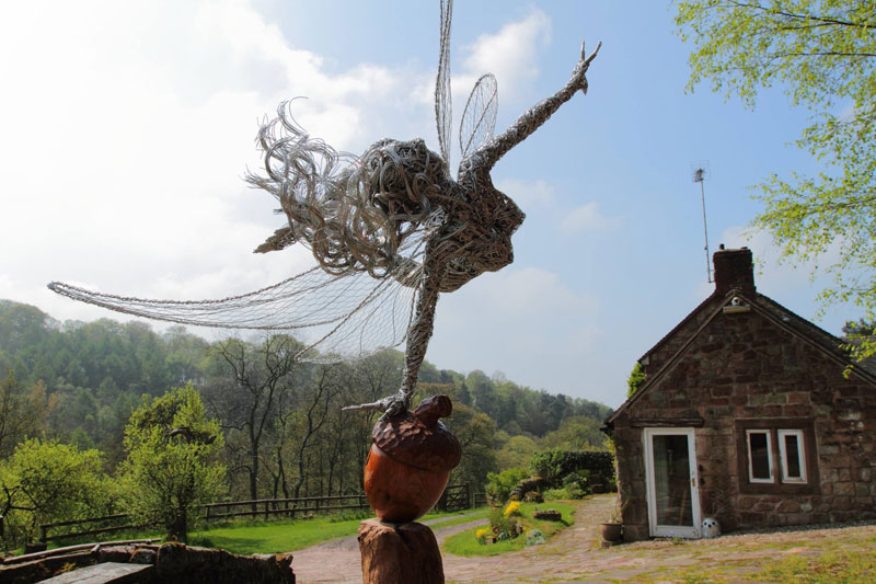Ethereal Wire Fairy Sculptures by Robin Wight » TwistedSifter
