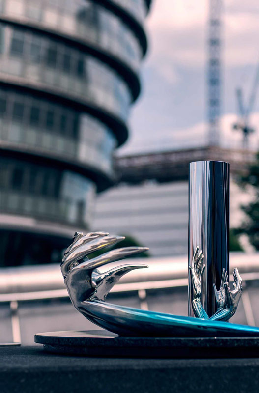 Anamorphic Hand Sculpture by Jonty Hurwitz » TwistedSifter