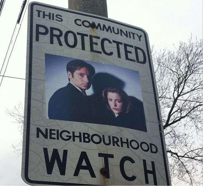 Adding Superheroes and Crime Fighters to Neighborhood Watch Signs ...