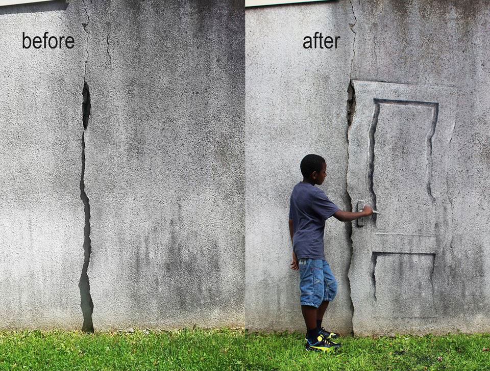 Street Art by Pejac [16 photos] - TwistedSifter