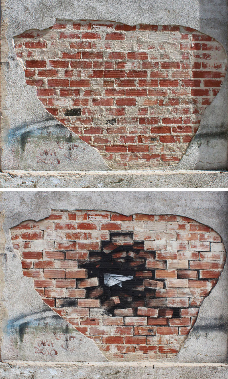Street Art by Pejac [16 photos] - TwistedSifter