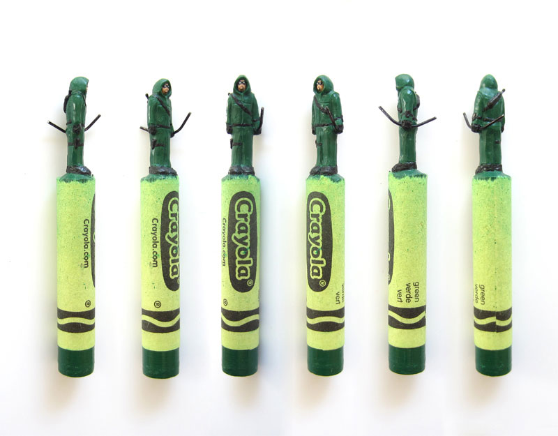 36 Famous Characters Carved Into Crayons » TwistedSifter