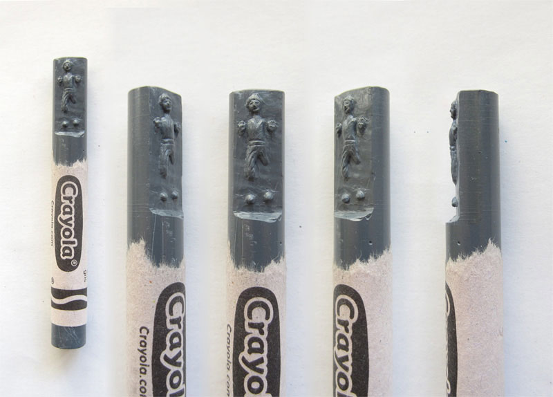 36 Famous Characters Carved Into Crayons - TwistedSifter