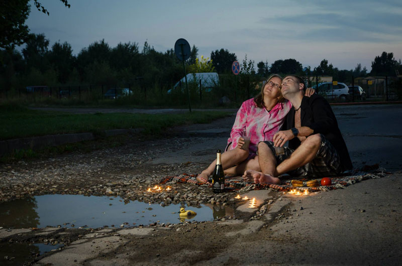 These People are Taking Funny Photos to Highlight their City’s Pothole ...