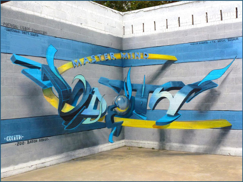 15 Anamorphic Graffiti Murals that Leap Off the Wall » TwistedSifter