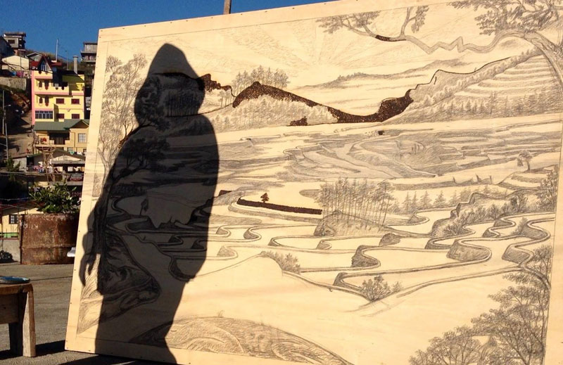 Solar Drawings Made with a Magnifying Glass » TwistedSifter
