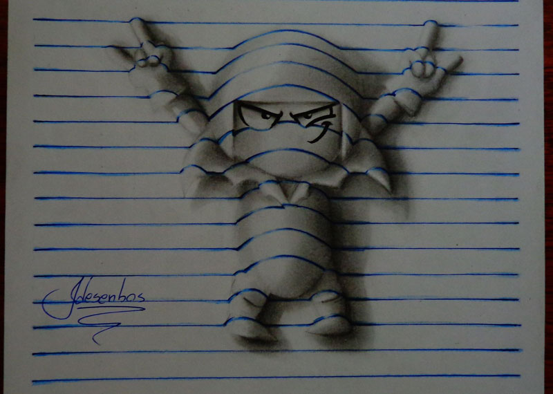 It's Hard to Believe this Notepad Art is Two-Dimensional - TwistedSifter