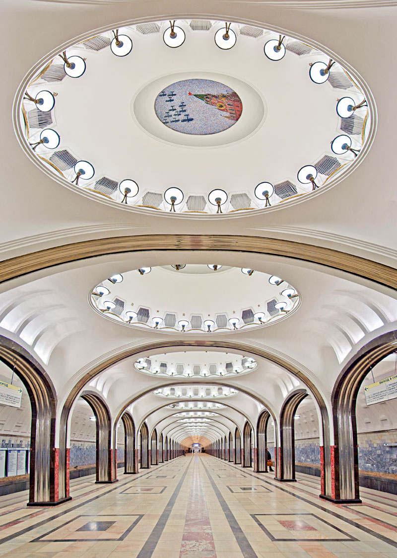 The Moscow Metro Has Some Beautiful Stations » TwistedSifter