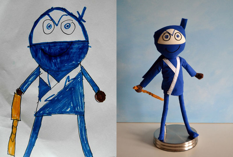 Artist Transforms Kids Drawings Into Plush Toys » TwistedSifter