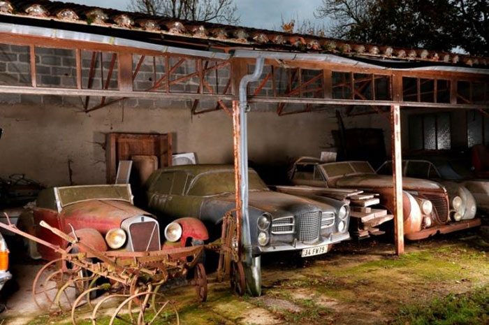 60 Rare Cars Worth Millions Found in French Countryside, Untouched for ...