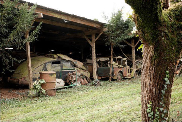 60 Rare Cars Worth Millions Found in French Countryside, Untouched for ...